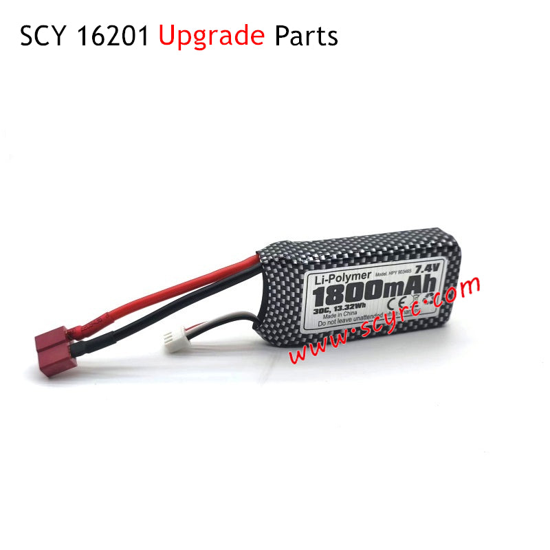 SUCHIYU SCY 16201 Upgrade Parts 7.4V 1800mAh Battery – scyrc